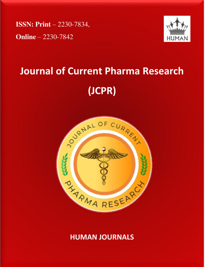 JCPR – Journal Of Current Pharma Research